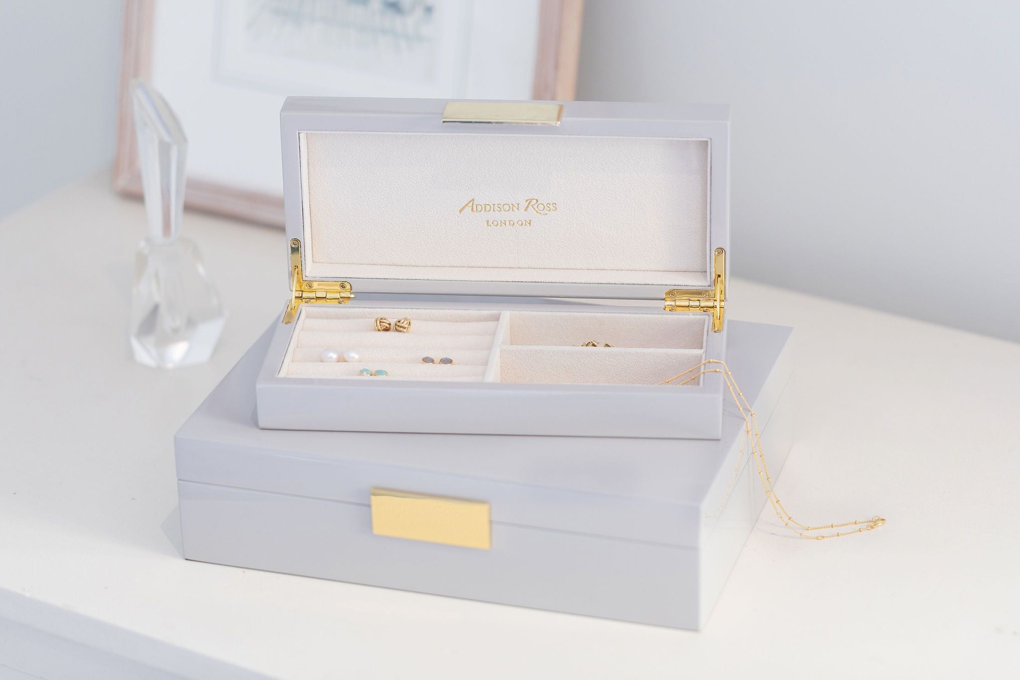 Small Jewellery Boxes with Gold – Addison Ross Ltd EU