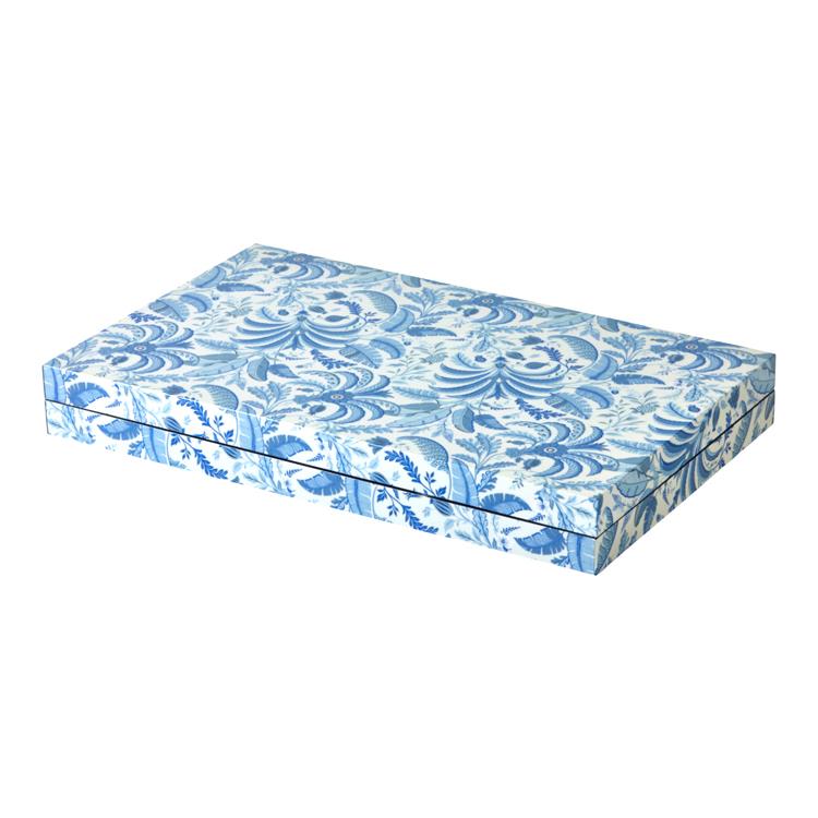 Palm Beach Blue Lacquer Backgammon Set – Addison Ross Ltd EU
