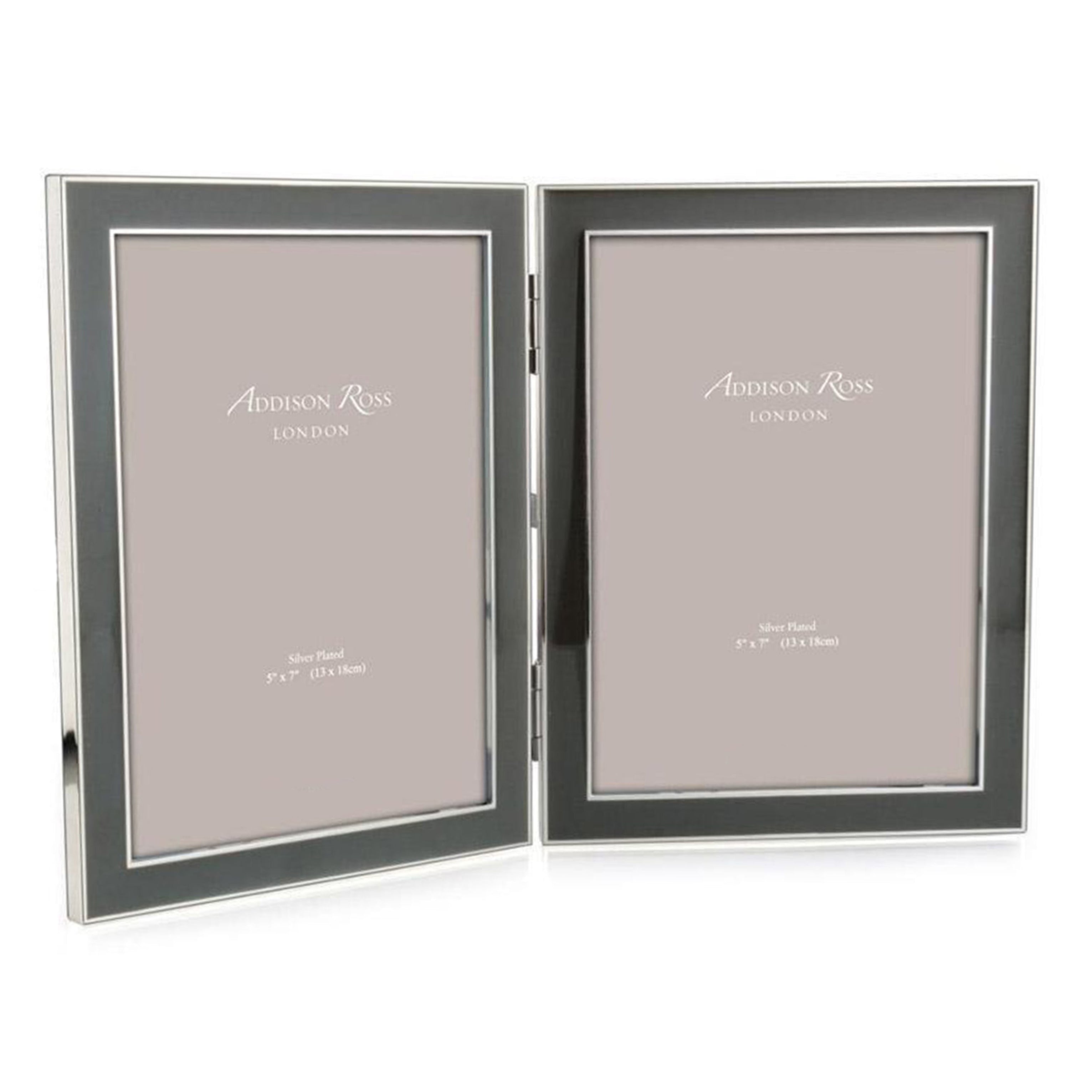 Chiffon Enamel & Silver Double Frame – Addison Ross Ltd EU